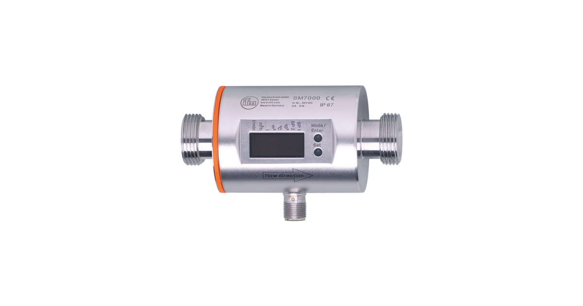 SM7000 - SMR34GGXFRKG/US-100 - Przepływomierze elektromagnetyczne - IFM